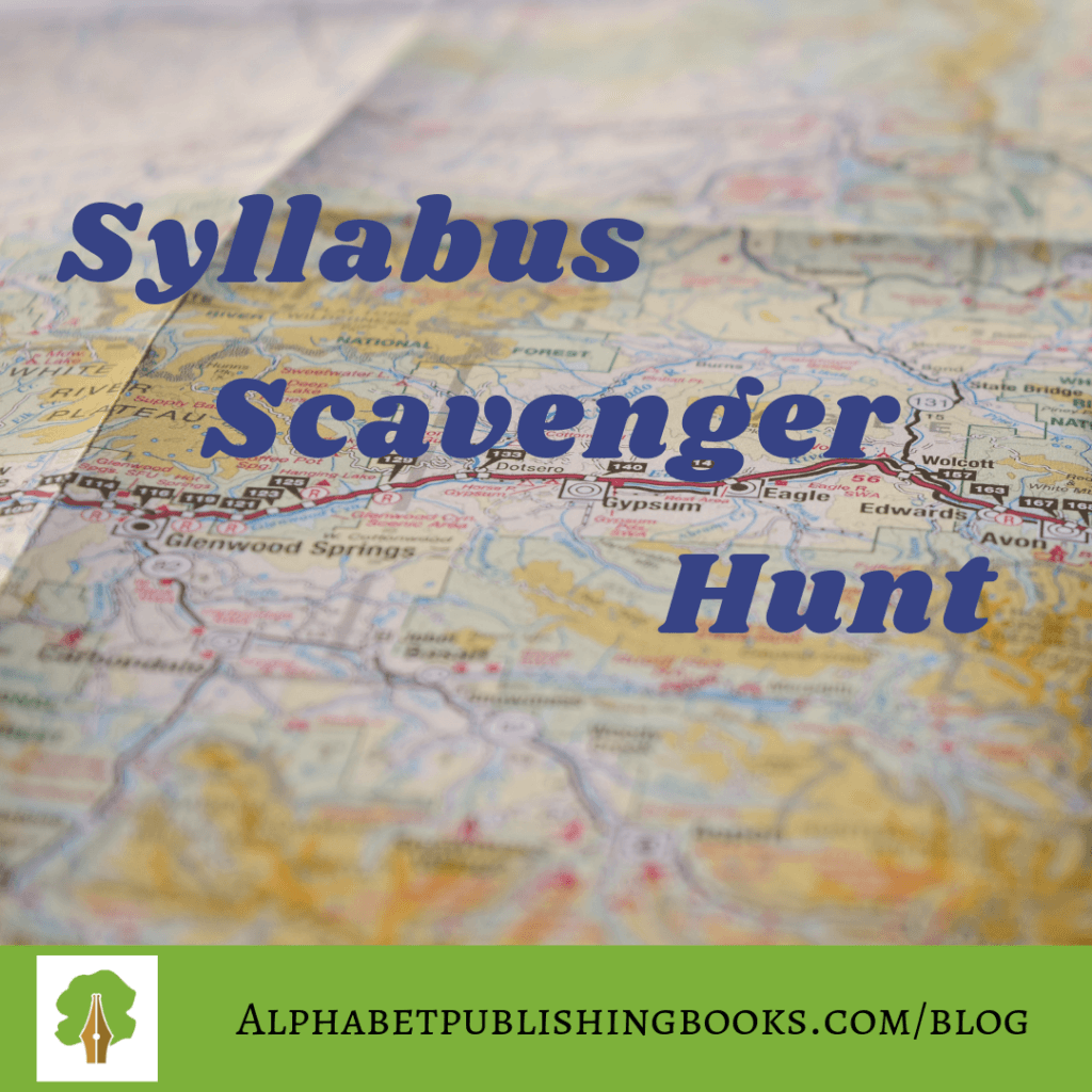Syllabus Scavenger Hunt: An Interactive Way to Review the Syllabus
